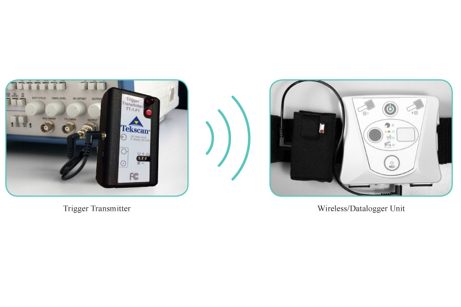 External Trigger Transmitter Trigger Receiver Tekscan